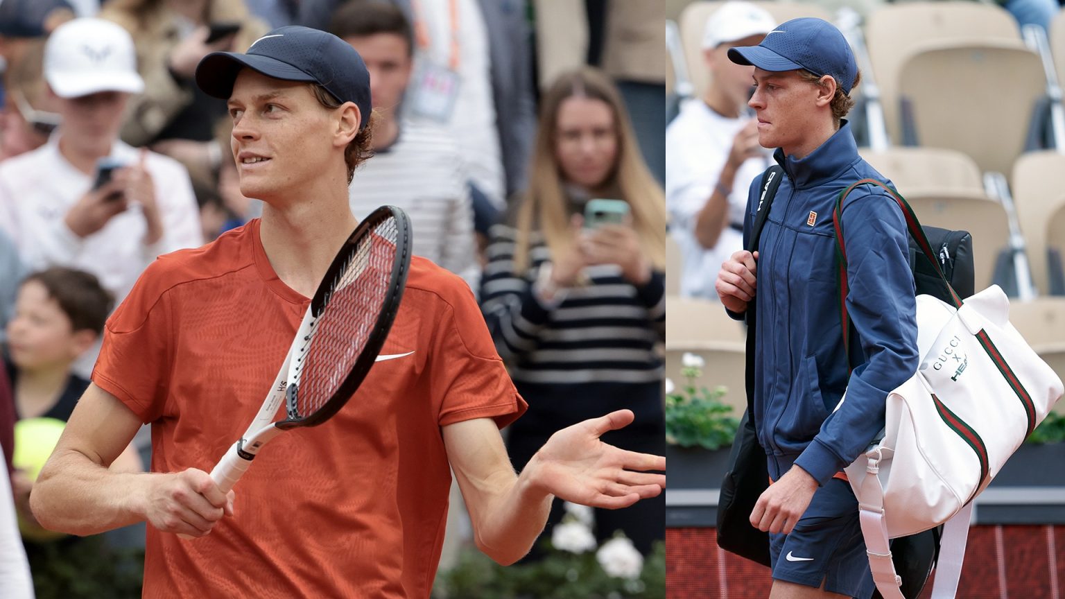 Le nouveau sac de tennis Roland Garros de Jannik Sinner est une ...