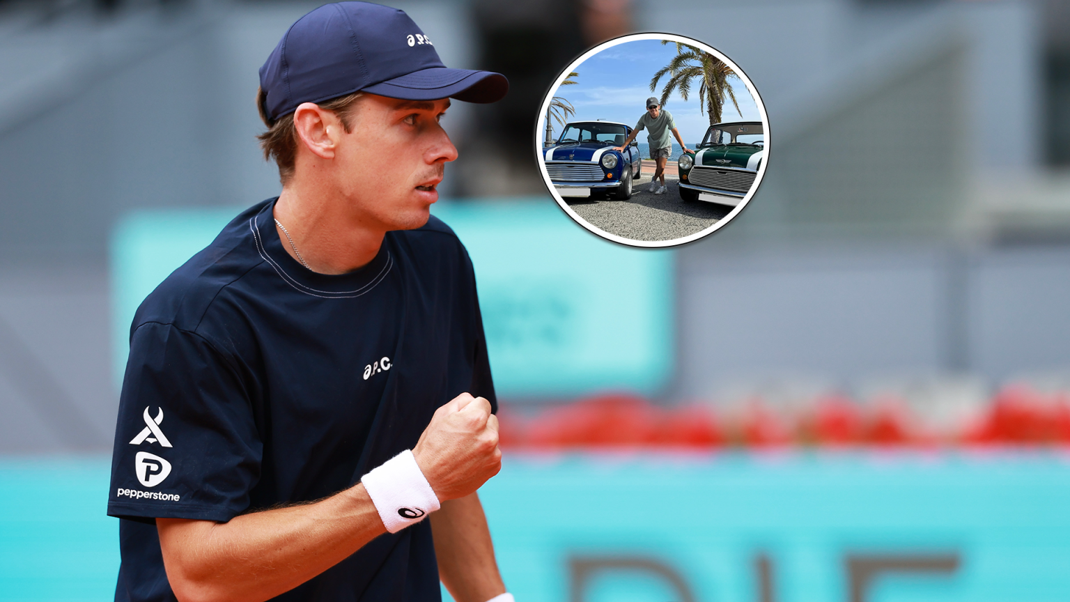 Alex de Minaur Grow Vintage Car Collection, parle Fiat, Ferrari à Rome ...